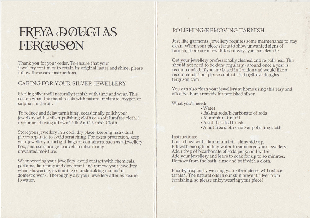 Care – Freya Douglas Ferguson